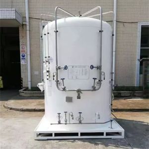 Quality 5m3 Lo2 Micro Bulk Tank Cryogenic Liquid Storage Gasifier Microbulk Tank for sale