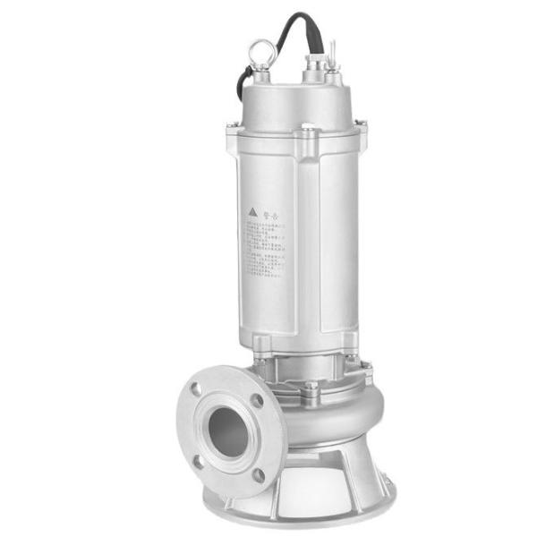 Quality Stainless Steel Non Clogging Submersible Sewage Pump Station 220V for sale