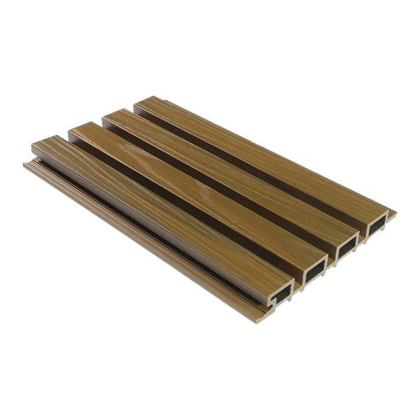 Quality 2.7m Waterproof Capped Composite Exterior Cladding Black Panels For Ceiling for sale