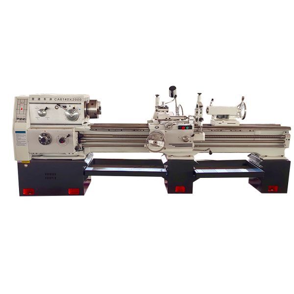 Quality Manual Engine Lathe CA6140x2000: 400mm HT300 Bed For Stable Heavy Cutting for sale