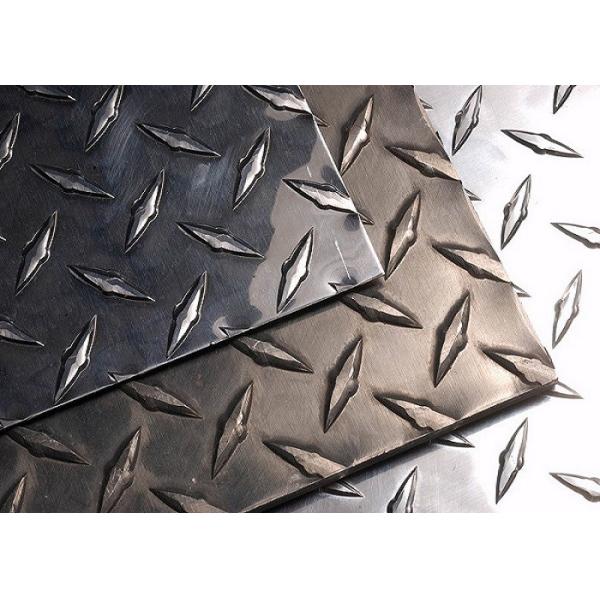 Quality 1050 Aluminum Sheet Aluminium Floor Plate With Thickness Customized for sale