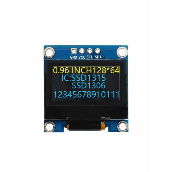 Quality 1.54 Inch Monochrome OLED Display Module 128x64 Dots CH1116 IIC Interface for sale