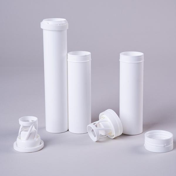 Quality Effervescent Tablet Pills Packaging Container with Dry Offset Printing and PP for sale
