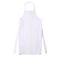 Quality 245 GSM 100% Cotton Twill 3/1 White Full Bib Apron Unisex Chef Uniform for sale