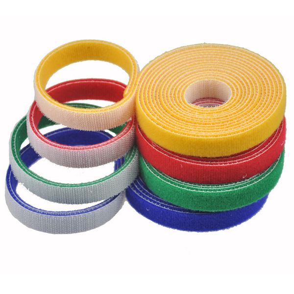 Quality Garments Industrial Ultra Thin Hook And Loop Fastening Tape Low Shinkrage for sale