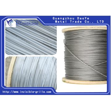 Quality Durable Invisible Safety Grill Installed With Various Gap Widths for sale