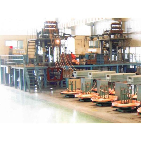 Quality Turn Key 8mm To 20mm Upward Copper Rod Continuous Casting Machine for sale
