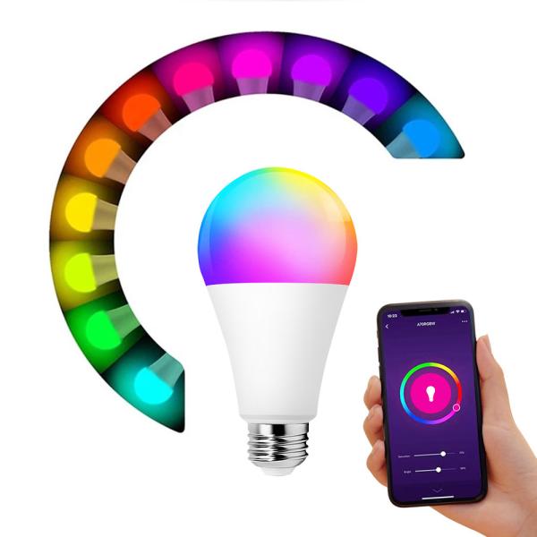 Quality Smart Light 7w 9w 12w E26 E27 B22 Wifi Rgb Cct Led Bulb Tuya Light Bulbs Led for sale