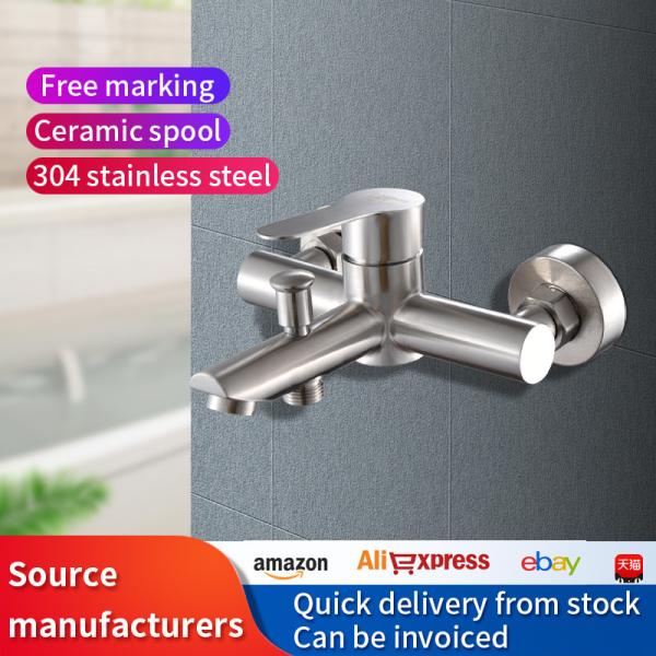Quality OEM ODM Stainless Steel Bathroom Faucet Surface Polishing Wear Resistance for sale