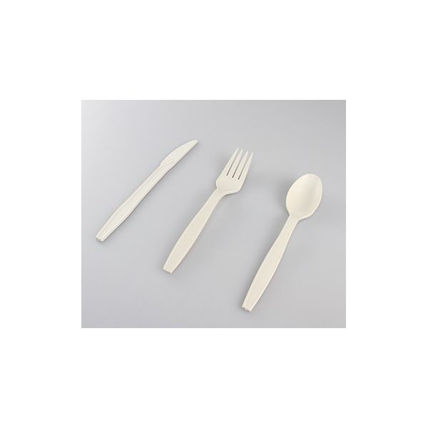 Quality PLA cornstarch buffets for events eco friendly compostable biodegradable cutlery for sale