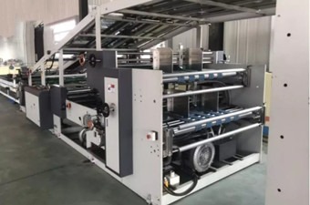 Quality 5 Ply Corrugated Flute Laminator Machine Three In One Automatic High Speed for sale