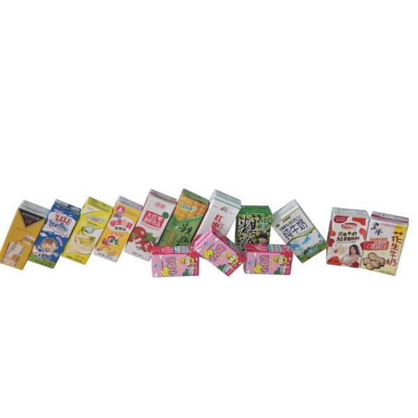 Quality 125ml Multi-layer Laminating Aseptic Packaging Material For Milk, Aseptic Carton for sale