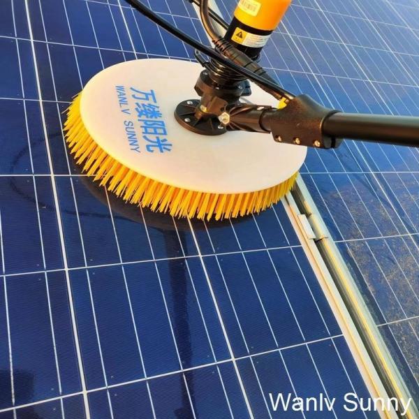 Quality Semi-automatic Electric Single Head Rolling Brush for Photovoltaic Panel for sale