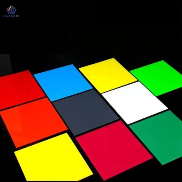 Quality Red Blue Green Multicolor Acrylic Sheets , Cast Acrylic Panels UV Resistance for sale
