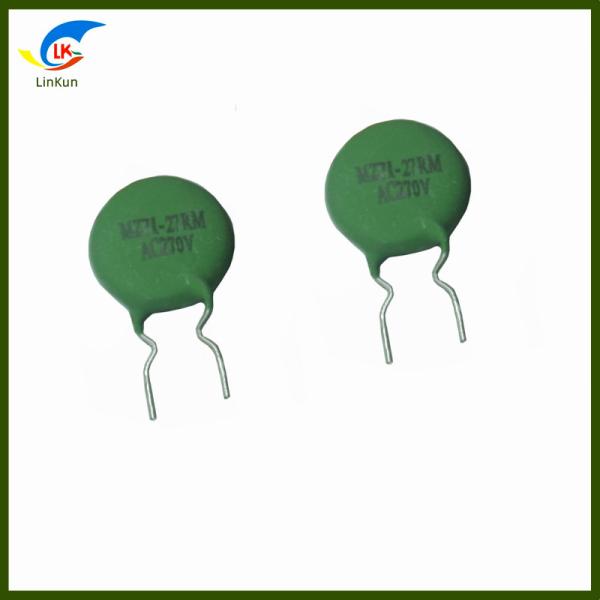 Quality Degaussed 14MM 27 Ohm Positive Temperature Coefficient MZ71-27RM Ceramic PTC for sale