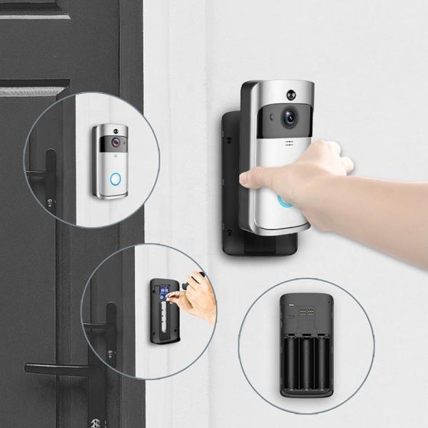 Quality 720P 2.4GHz Security Smart Home Wireless Video Doorbell Real Time for sale