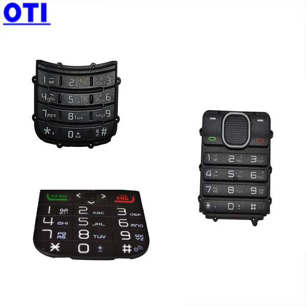 Quality Durable Silicone Rubber Keypad for Cellphone Custom Colors for sale