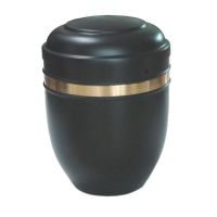China Diameter 18cm Personalized Pet Urn Size 18 X 24cm Black Color Thickness 0.6mm factory