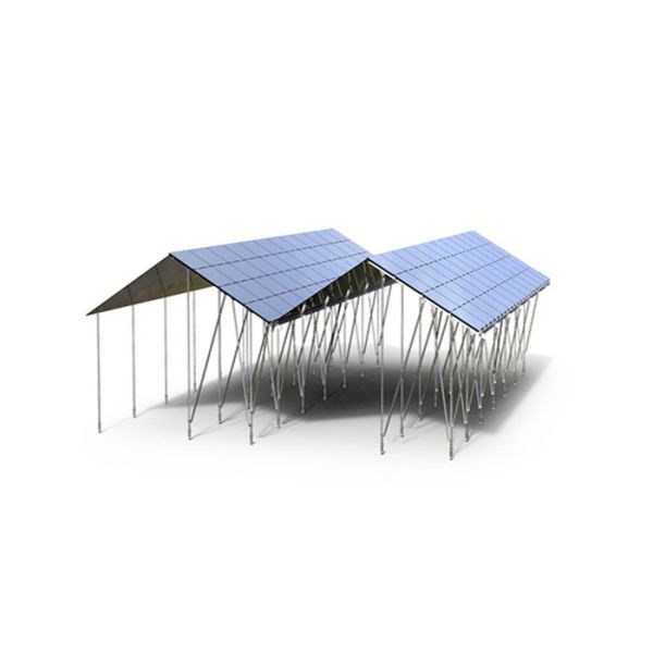 Greenhouse Solar System - CE Steel Frame Mounting Winter Greenhouse ...