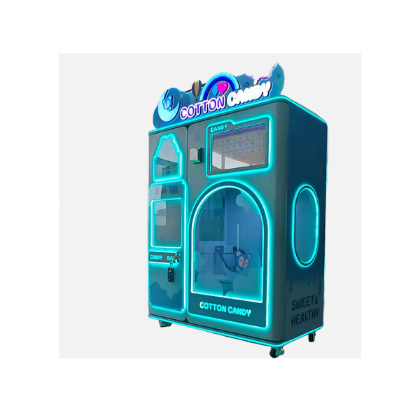 Quality Automatic Small Cotton Candy Machine Vending Type 2500W For Hotel / Food Shop for sale