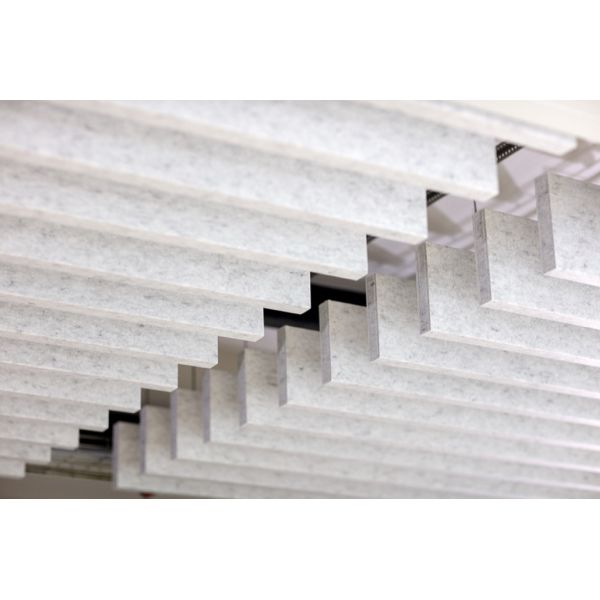 Quality Suspended Mineral Fiber Acoustic Ceiling Baffles Eco Friendly for sale
