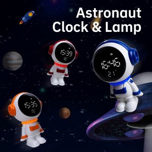 Quality APP Control Customized Lighting Smart Wake-up Astronaut Alarm Clock for sale