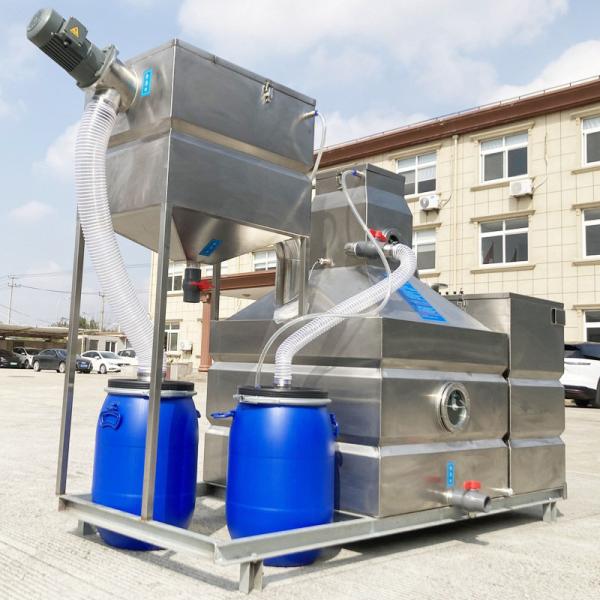 Quality 500L/Hour Oil Water Separator for Restaurants and Hotels for sale
