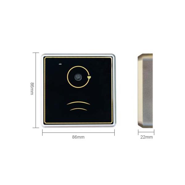 Quality Wall mounted QR Barcode Scanner Mi fare Card Reader RS232 wiegand26/34 for for sale