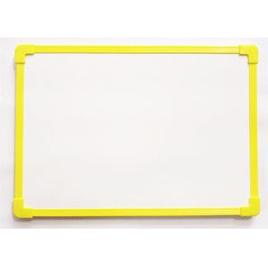 Quality Custom 11'' X 9.5'' Magnetic Dry Erase Whiteboard With Plastic Border And String for sale