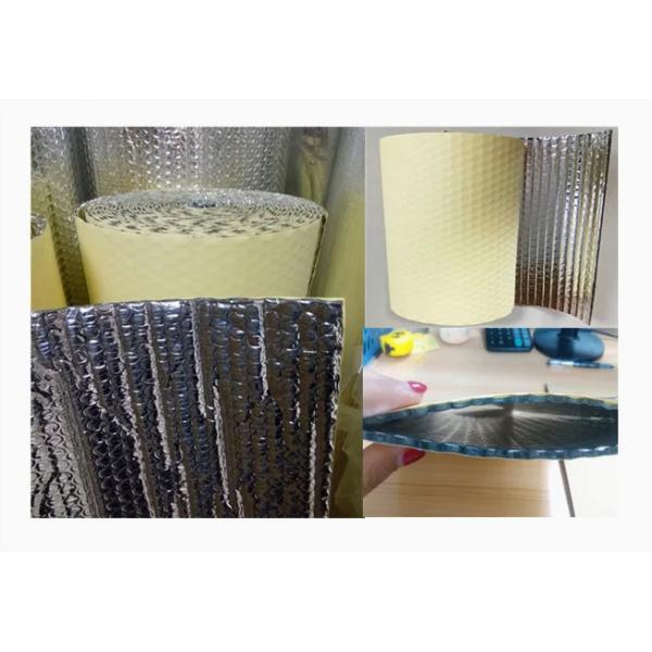Quality High Performance Adhesive Backed Insulation Bubble Foil Wrap Rolls for sale