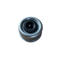 Quality 2.44" EZ Grease Dust Caps Steel Rubber Grease Caps Zinc Plated for sale
