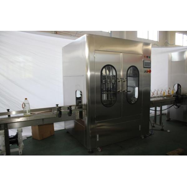 Quality Food Volumetric Liquid Filling Machine Automatic Oil Bottling Capping Labeling for sale