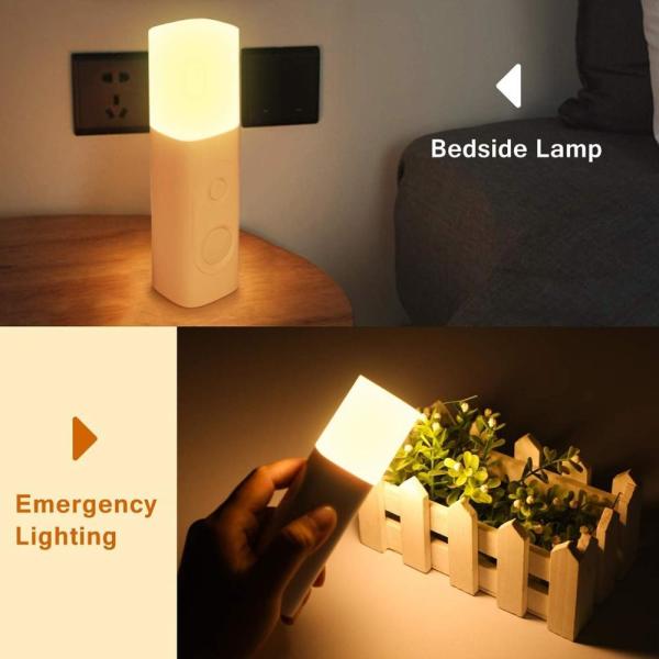 Quality Portable Table 1.8W 9Pcs Led USB Rechargeable Motion Sensor Light for sale