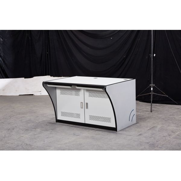 Quality Home Office Control Center Desk Double Seat PC Desk with Laboratory Console and for sale