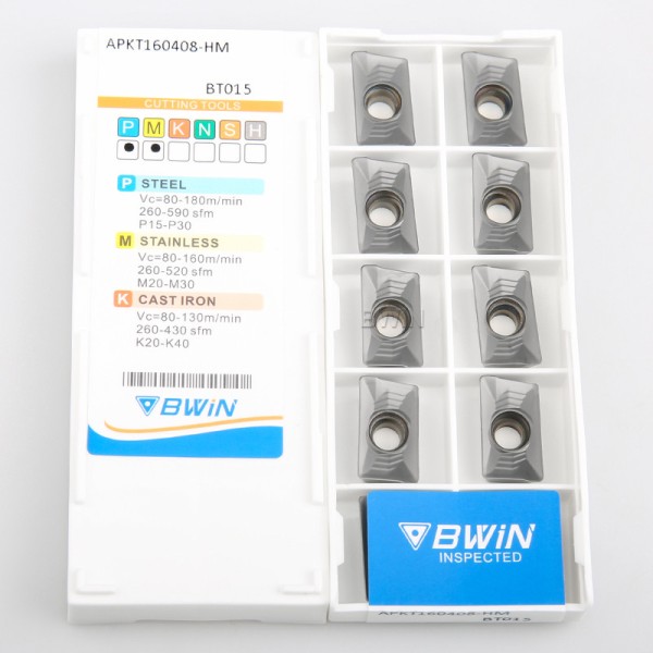 Quality Apkt1604 Tungsten Carbide Inserts Pdtr Carbide Milling Cnc Lathe Inserts for sale