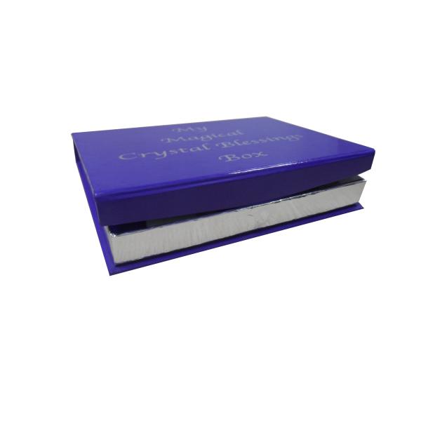 Quality Magnetic Folding Cardboard Gift Boxes PDF Glossy Lamination Large Handmade for sale