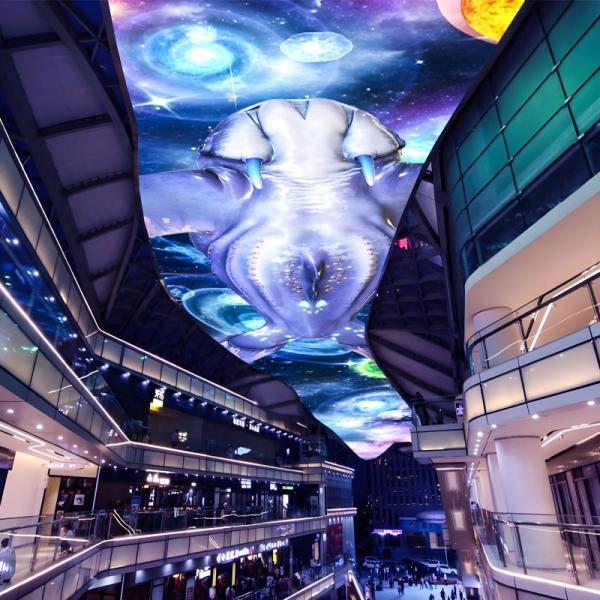 Quality Interactive Projection Sky Screen Immersive Projector For Shopping Mall for sale