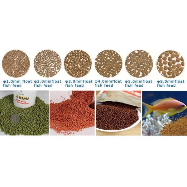 Quality 380V 3PHASE Large Scale Aquatic Fish Feed Processing Line Machine 500kg/H for sale