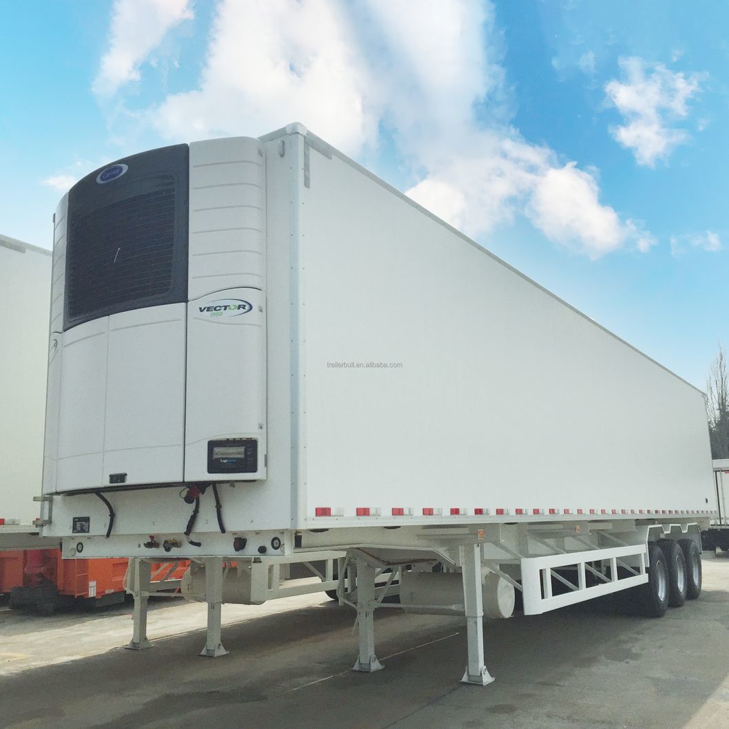 30FT Single Axle Chill and Frozen Truck Trailer with Thermoking Refrigeration Units for Fresh and Refrigerated Foods