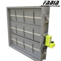 Quality Electric Flue Industrial Flapper Valve Stainless Steel for sale