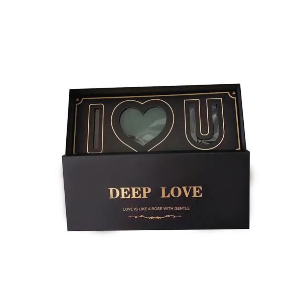Quality CMYK Rectangular Cardboard Flower Box With Liners And Foams for sale