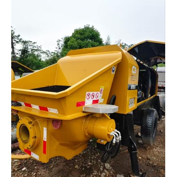 Quality 2017 Sany 8018 Diesel Trailer Mounted Concrete Pump for sale