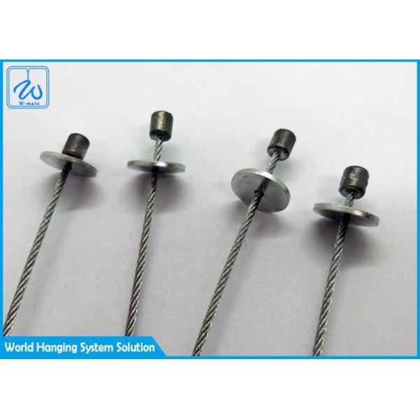 Quality Galvanised Steel Cable Wire Rope Assembly 0.8mm For Led Cable System for sale