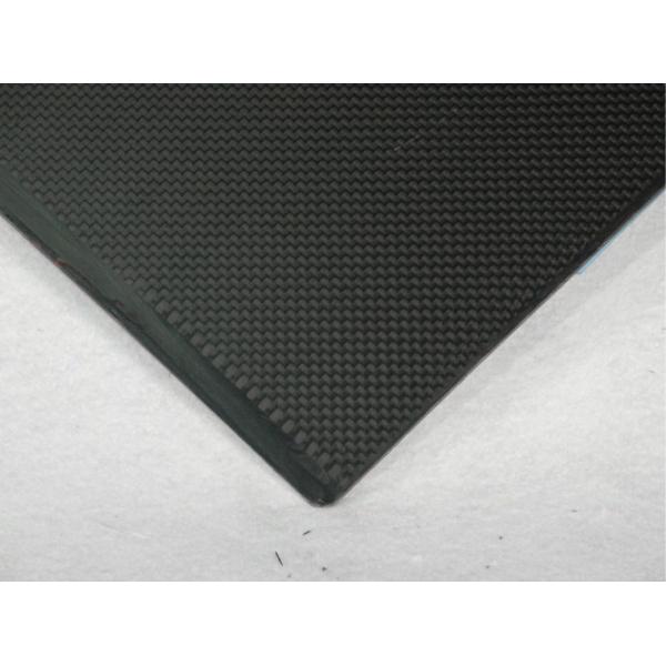 Quality Black High Performance 2.5mm Carbon Fiber Sheeting Matte Surface for sale