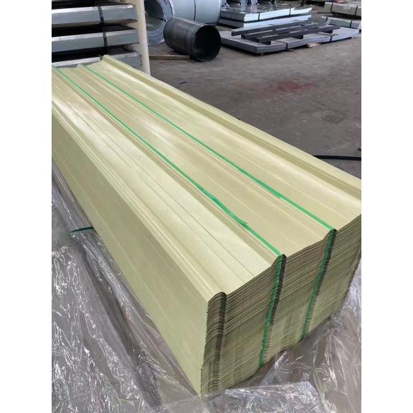 Quality Tolerance 1% PPGI Roof Sheet 275g Colour Coated Steel Roofing for sale