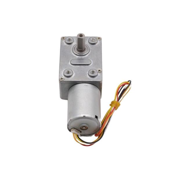 Quality 100rpm 12V 24V Worm BLDC Brushless DC Gear Motor With Encoder for sale