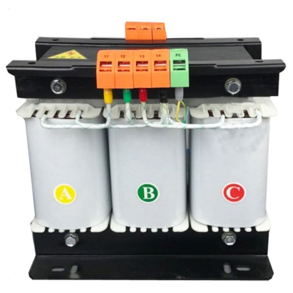 Quality 10KVA 25KVA 3 Phase Step Up AC Power Transformer 460V To 380V To 220V Customized for sale