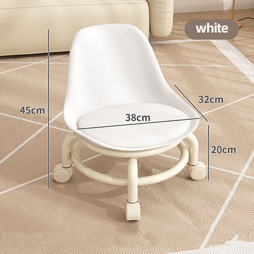 Quality Selected High Density Rebound Sponge Low Rolling Stool Waterproof Leather Soft And Comfortable Seat Surface for sale