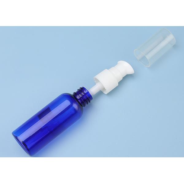 Quality Blue SGS Plastic Lotion PET Pump Bottles 60ml BPA Free for sale