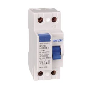 Quality Light Weight STL-362 Series RCCB 2p 230v Residual Current Circuit Breaker for sale